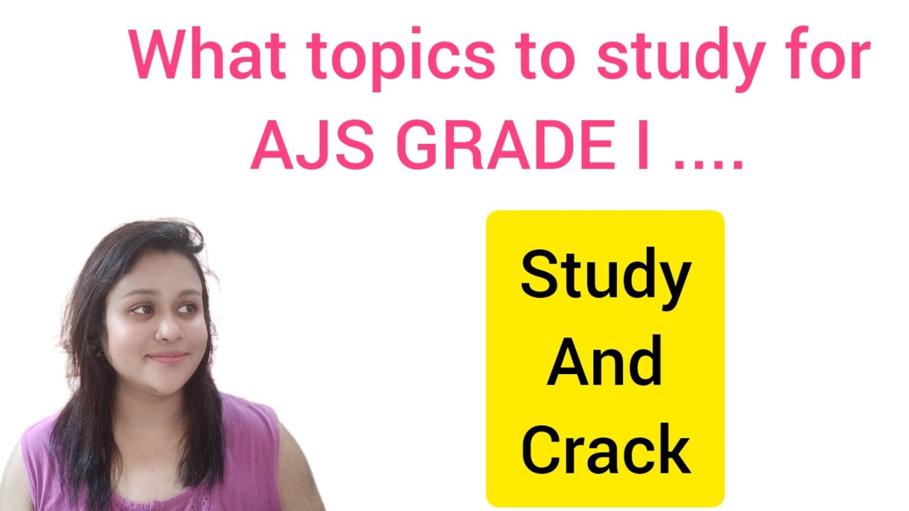What to study for AJS Grade 1 ? - YouTube
