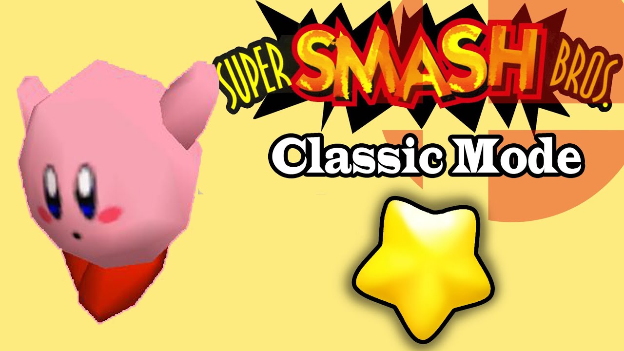 Super Smash Bros.64 Kirby Classic Mode - YouTube