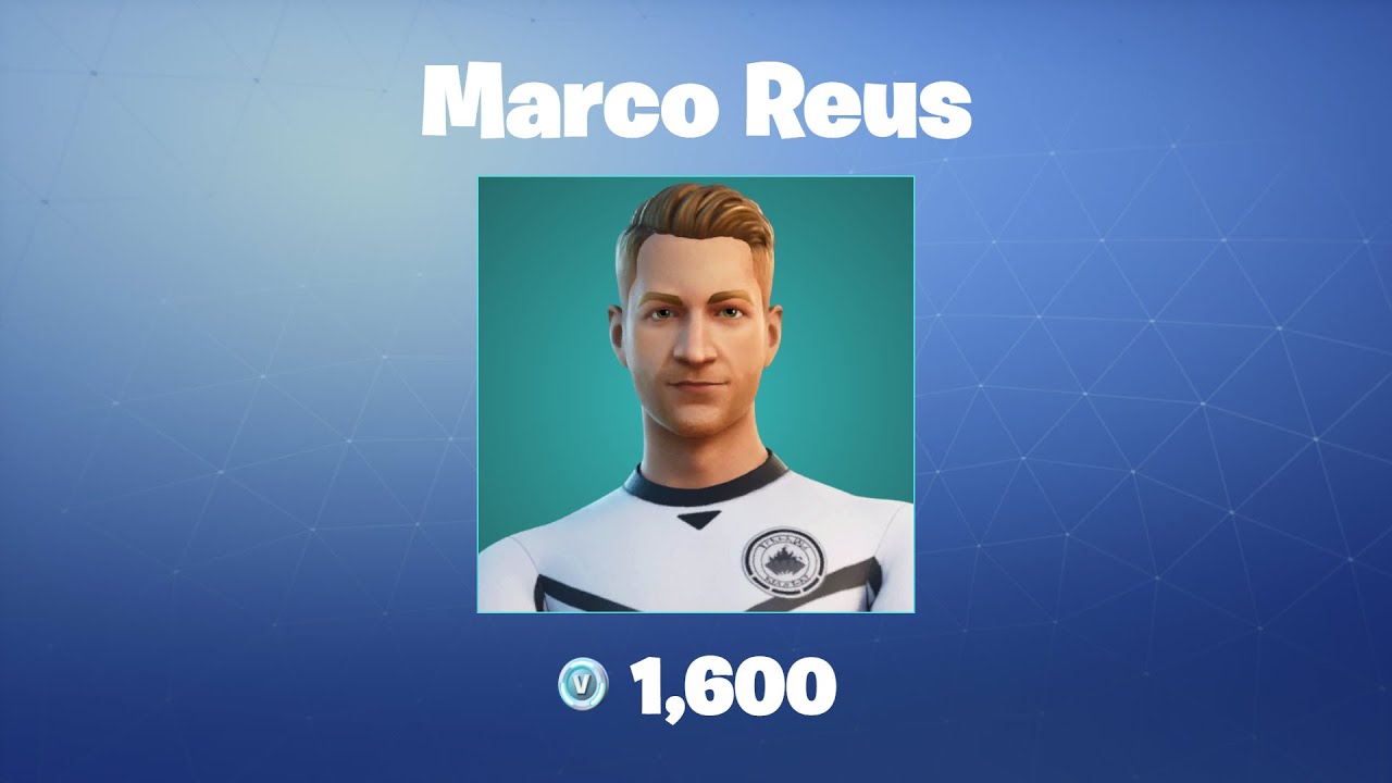 Marco Reus | Fortnite Outfit/Skin - YouTube