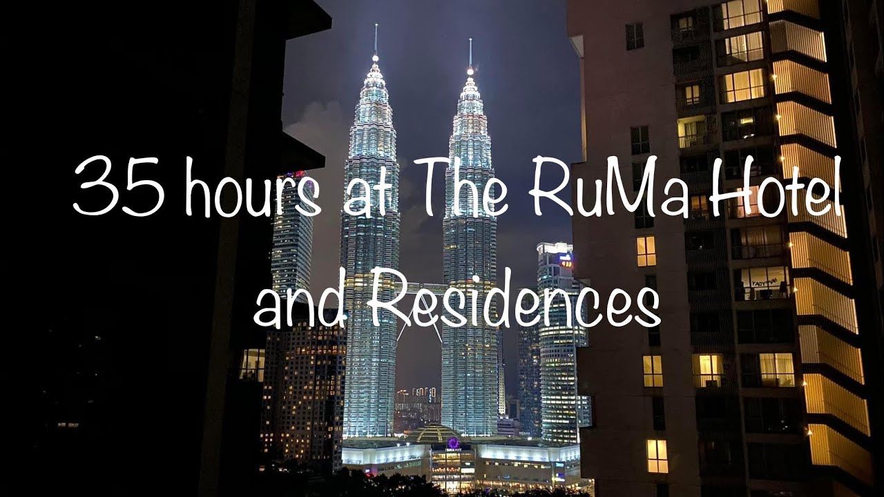 Staying for 35 hours at the luxurious The RuMa Hotel and Residences ...