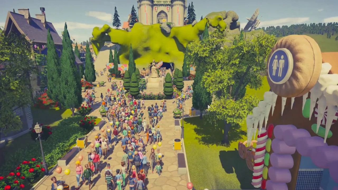 25.000 VISITORS! DISCOVER THEME PARK WONDERLAND PART 1: ENTRANCE & MAIN ...