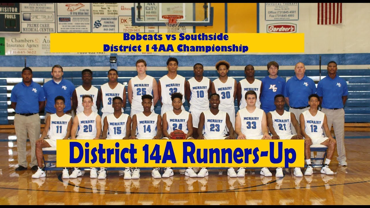 Bobcats vs Southside District 14AA Championship 2018 - YouTube