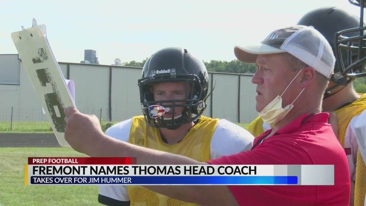 Trevor Thomas takes over for Jim Hummer as Fremont HS head football ...