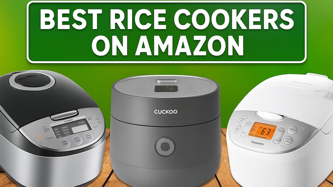 TOP 5 Best Rice Cookers On Amazon - YouTube