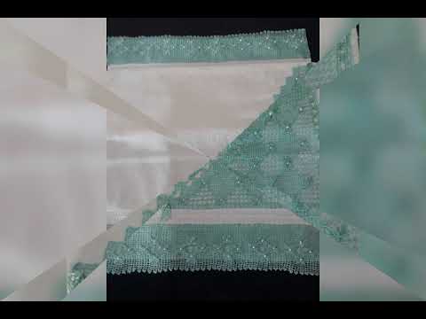 dantel havlu kenarı, boncuklu havlu kenarı ve köşe havlu kenarları