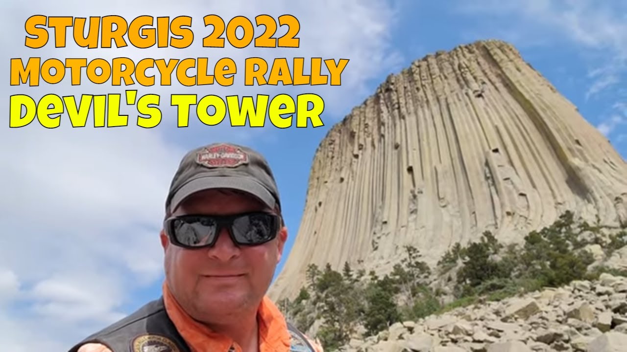 Sturgis 2022 Motorcycle Rally - Visiting Devil's Tower - YouTube