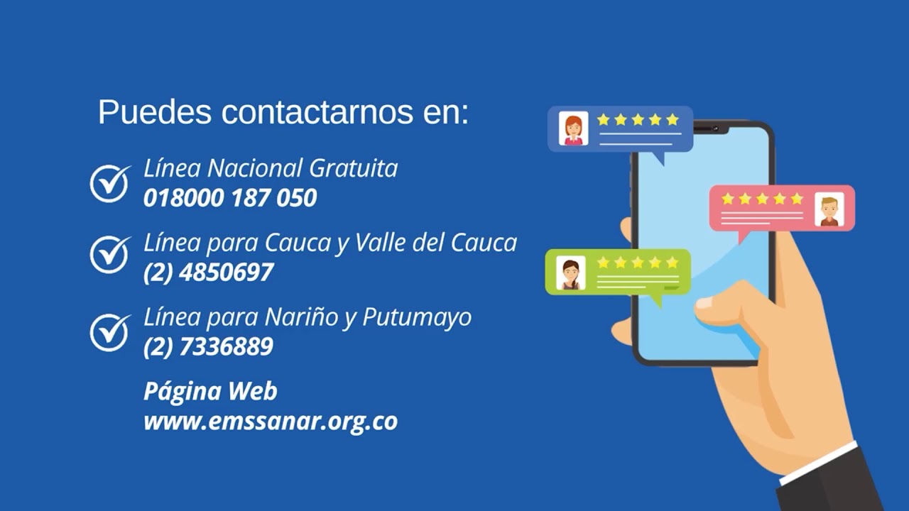 ¡En Emssanar EPS nos conectamos contigo! - YouTube