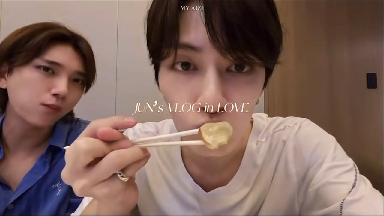 [세븐틴/준] (자막O) JUN’s VLOG | in LOVE | 일본 팬미팅 | 小红书 샤오홍슈 xhs - YouTube