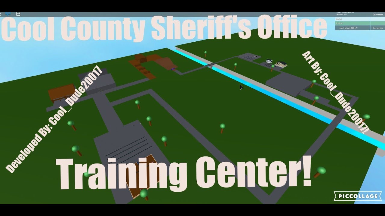 My New Game Training Center! Roblox! - YouTube