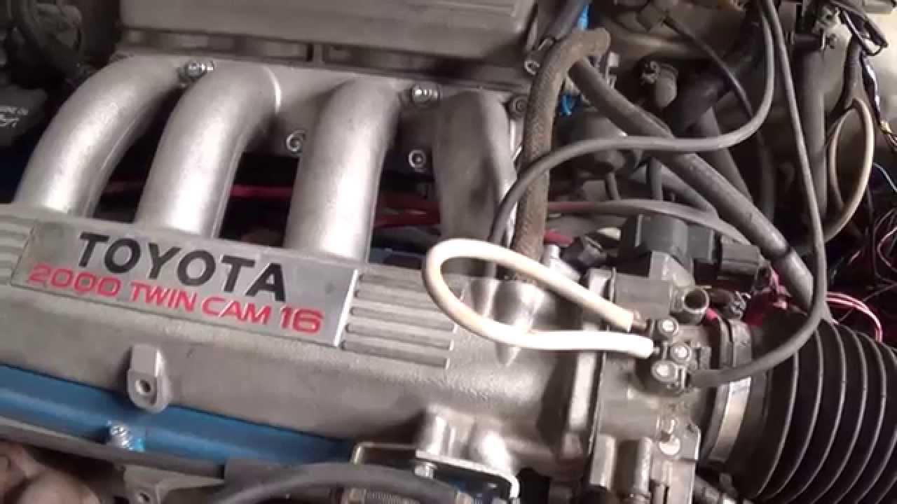 3S-GE Toyota - YouTube