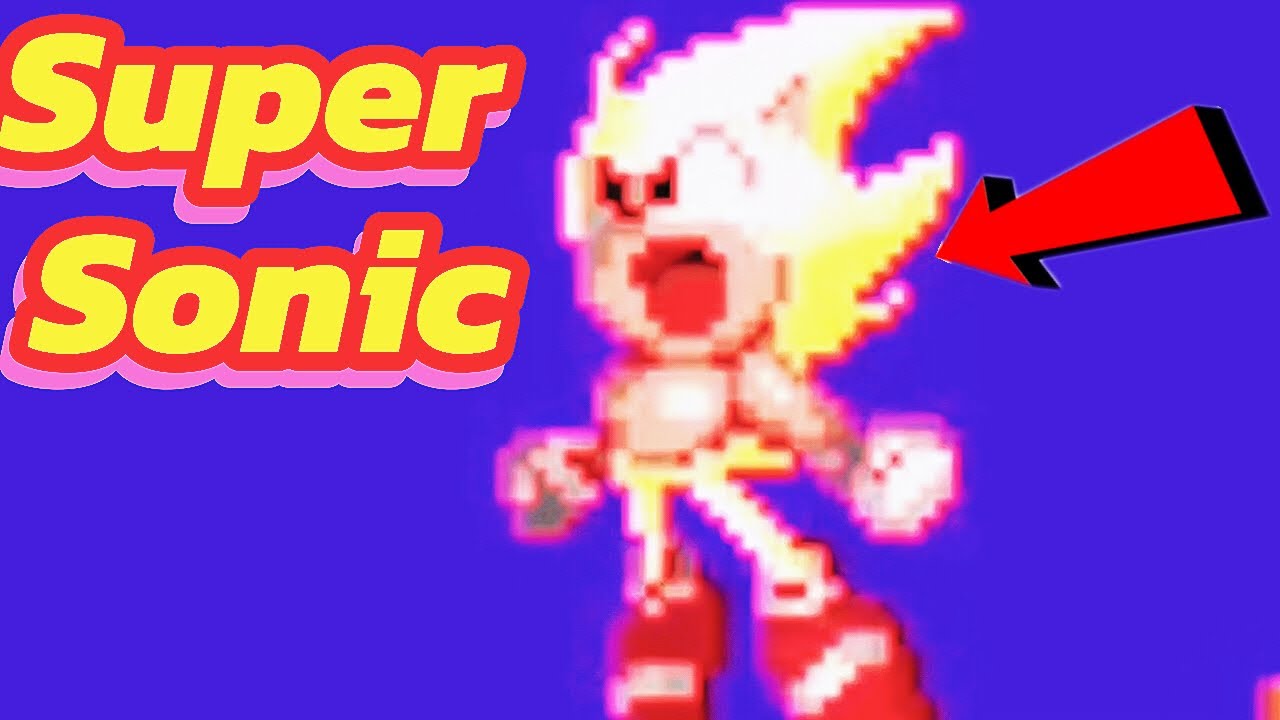 I WENT SUPER SONIC FOR THE FIRST TIME AND I WAS TOO OP (Sonic the ...