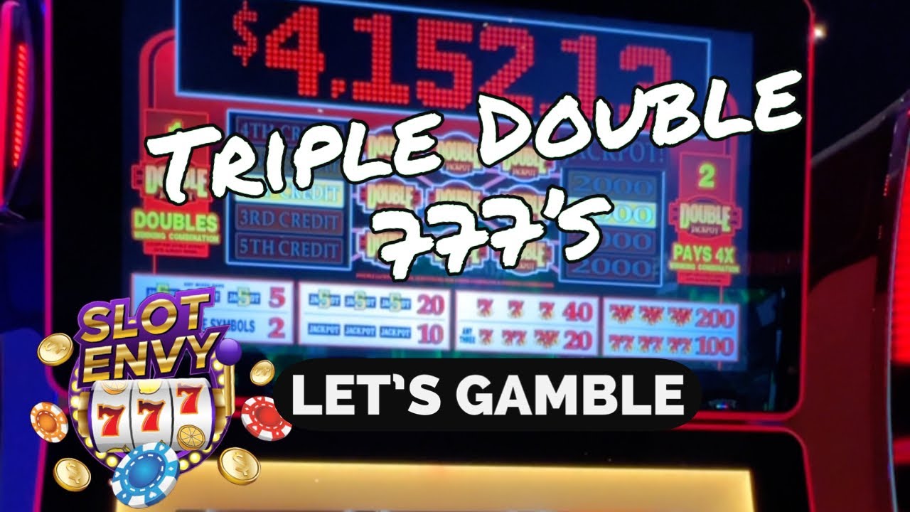 Slot Envy: Triple Double 777’s at Caesars Palace - YouTube