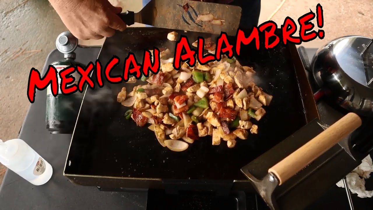 Mexican Alambre On The Blackstone Tabletop Griddle - YouTube