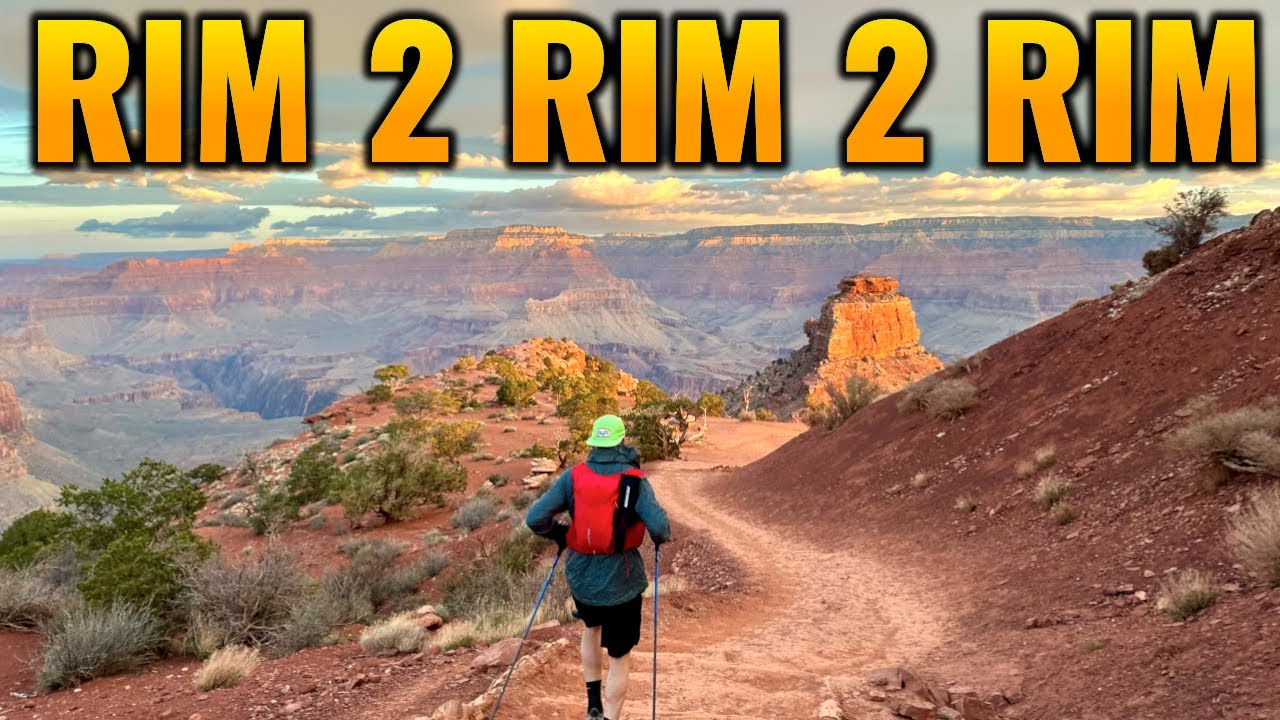 Rim To Rim To Rim 1 Day Grand Canyone - YouTube