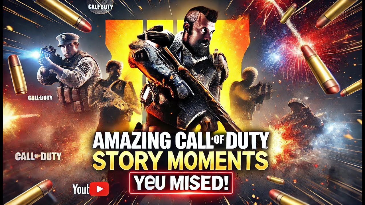 Amazing Call of Duty Story Moments You Missed! - YouTube