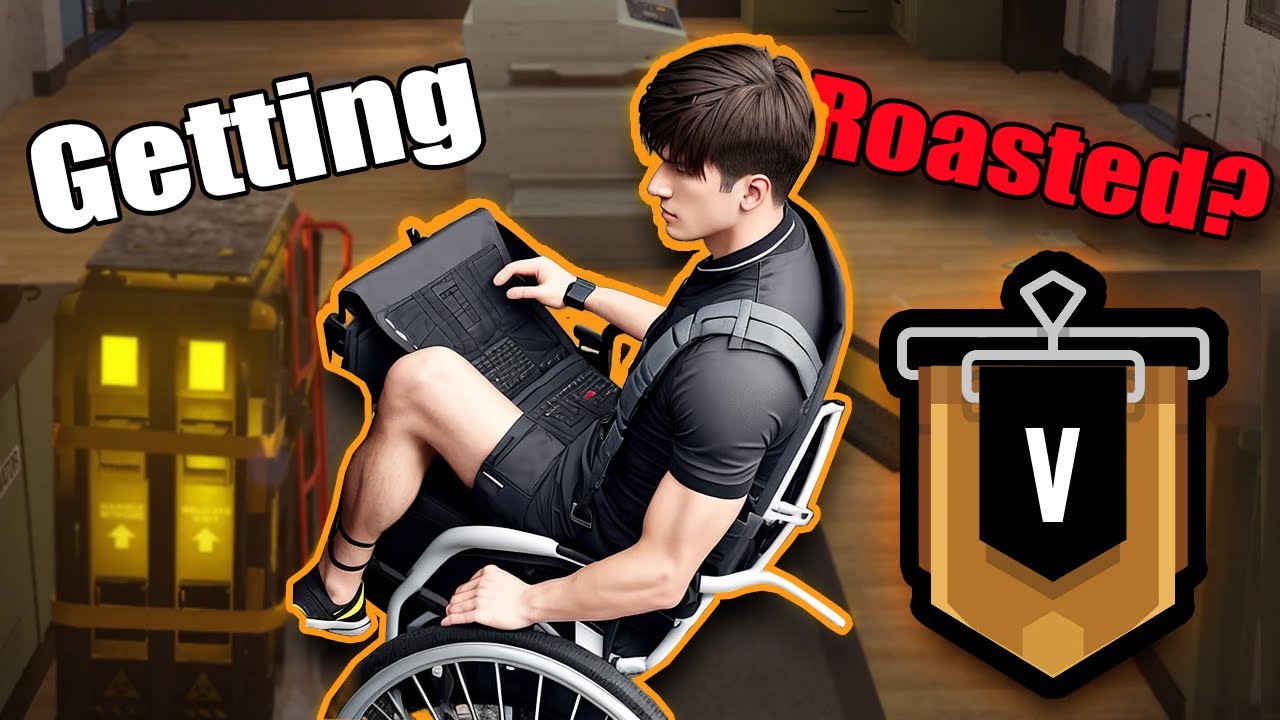 Roasted by a Wheel Chair player?! - Rainbow six siege - YouTube
