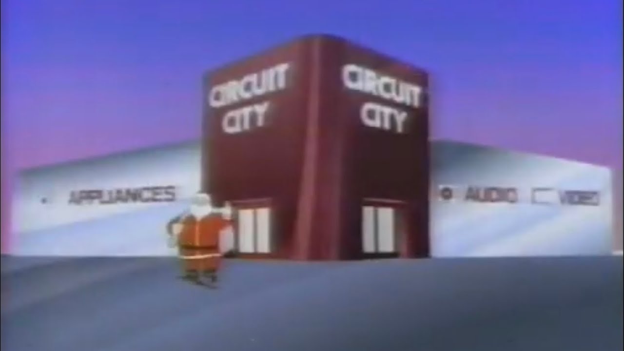 1987 Circuit City Electronics Store Christmas Commercial - YouTube