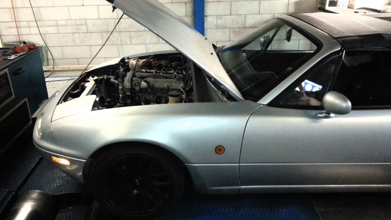 2013-12-20 MX-5 dyno run ITB - YouTube