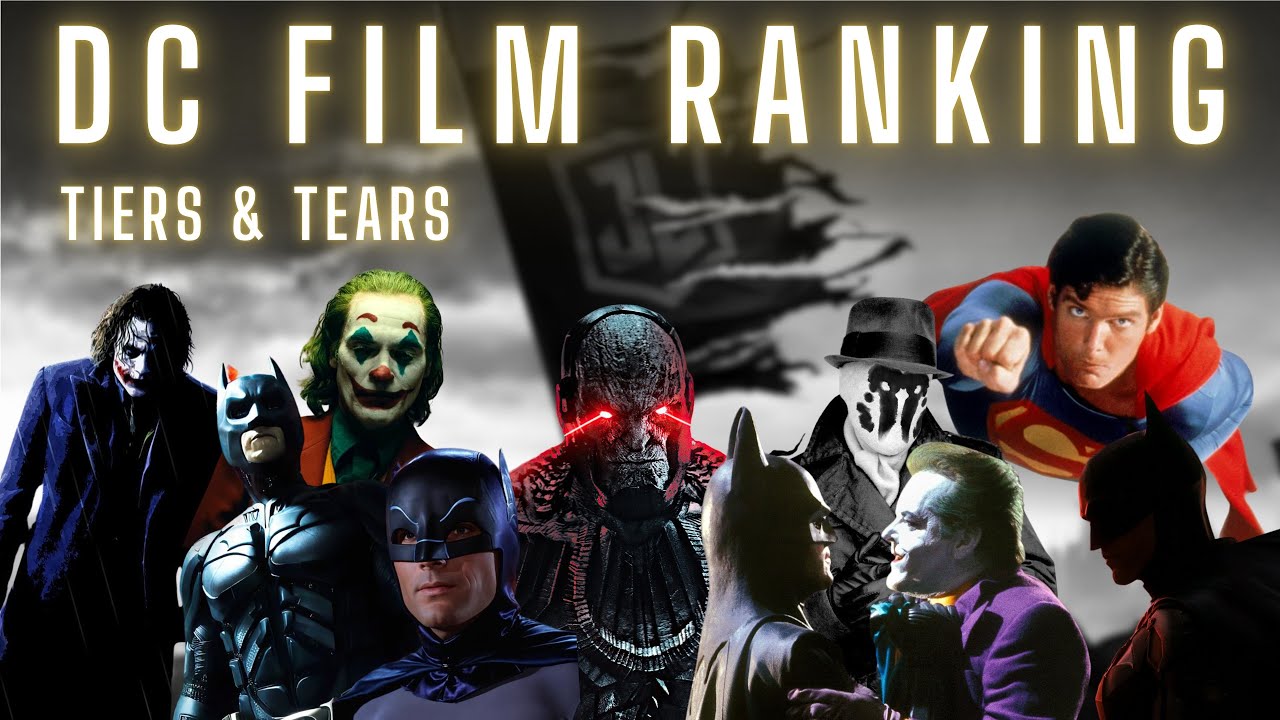 Ranking DC Films Tier List Challenge | Cinema3D Tiers & Tears - YouTube