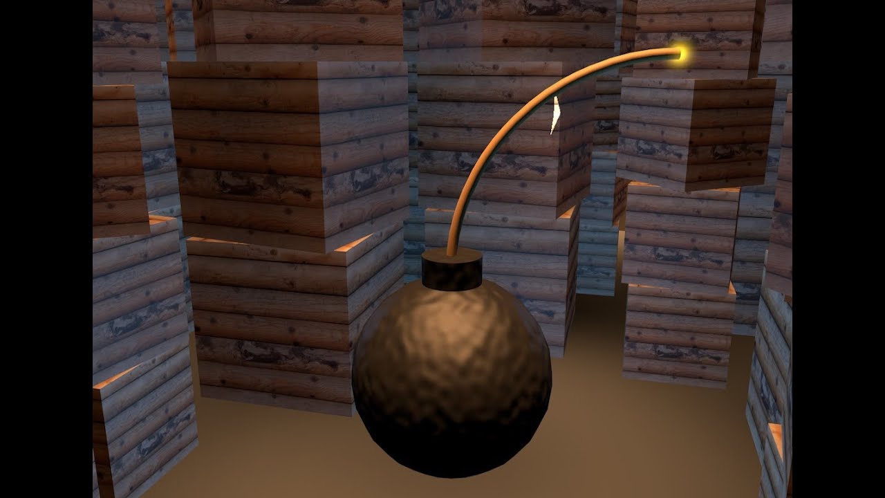 Cinema 4d Exploding Bomb - YouTube