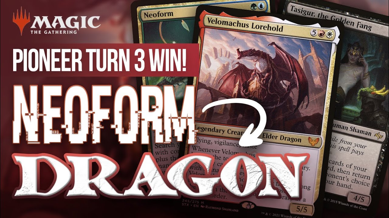Delve-o-Machus (Pioneer Neoform)! Delve Creature + Neoform = Velomachus ...