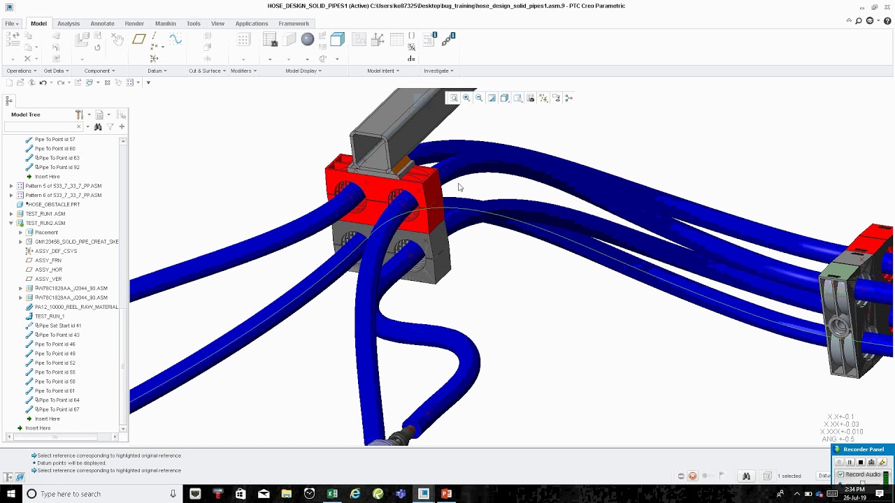Creo Piping with Flexible Hoses BUG User Meeting 07 26 19 session2 ...