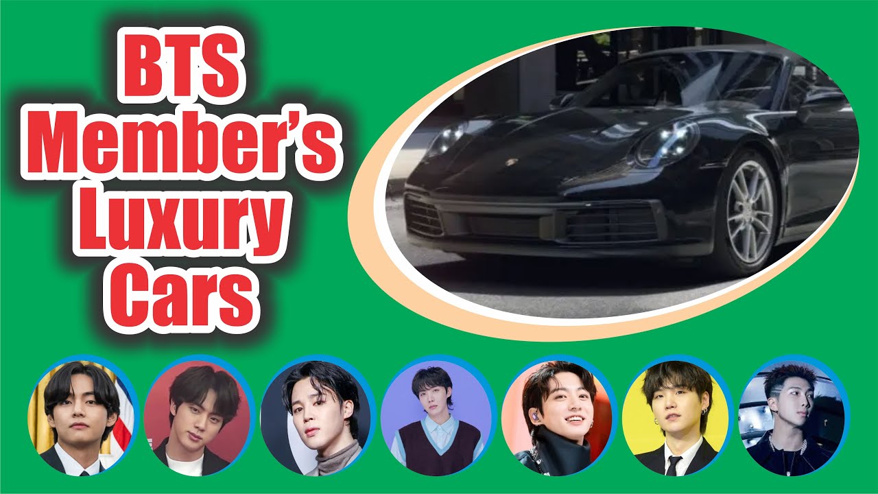 BTS Member's cars owned by them, #bts , #cars #luxury ,#jimin ,#jin ,# ...