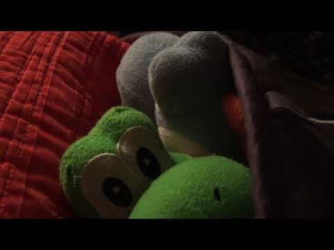 Green Yoshi And Blue Yoshi Sleep
