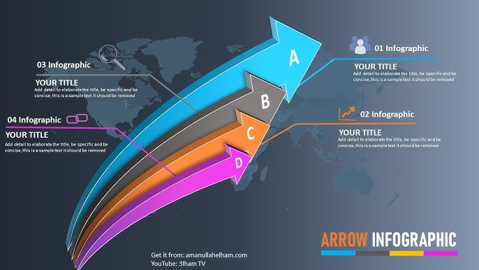 Use Animated Powerpoint Infographic Slide Design Tutorial Animated