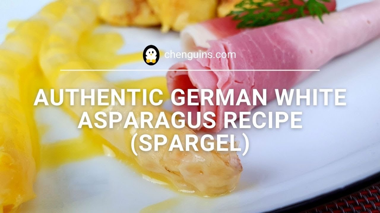 How to make authentic German White Asparagus (Spargel) - YouTube