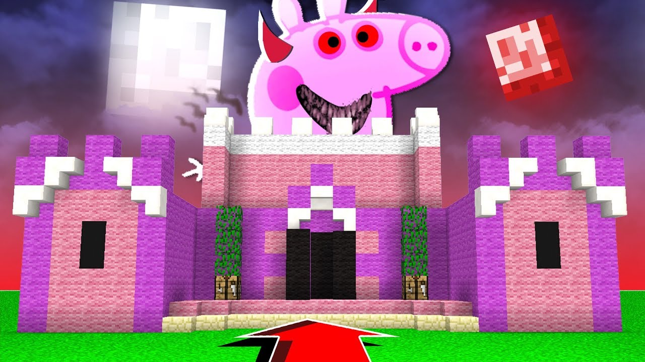 NÃO ENTRE NO TEMPLO DA PEPPA PIG NO MINECRAFT! - YouTube