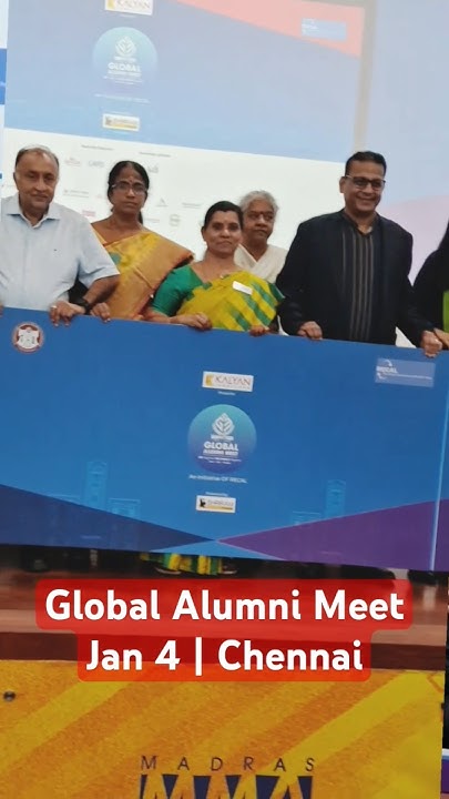 Global Alumni Meet | NIT Trichy | Jan 4th 2025 | Chennai - YouTube