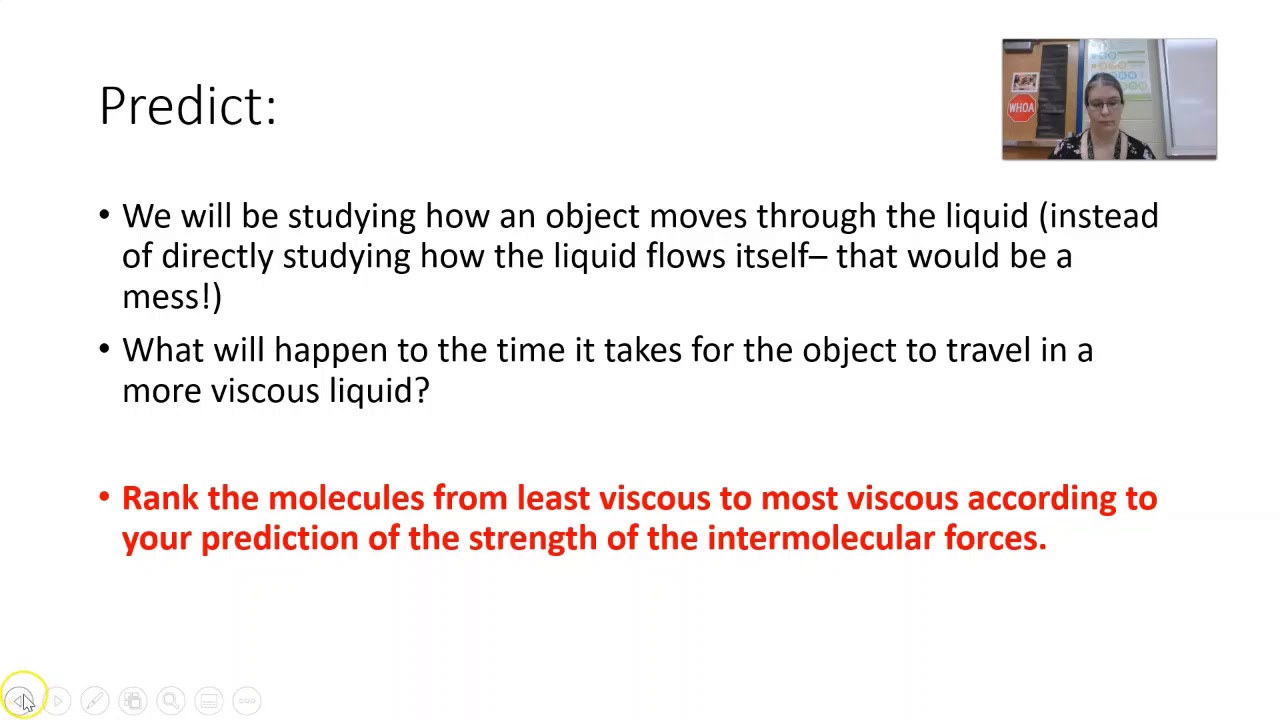 Viscosity tube demo - YouTube