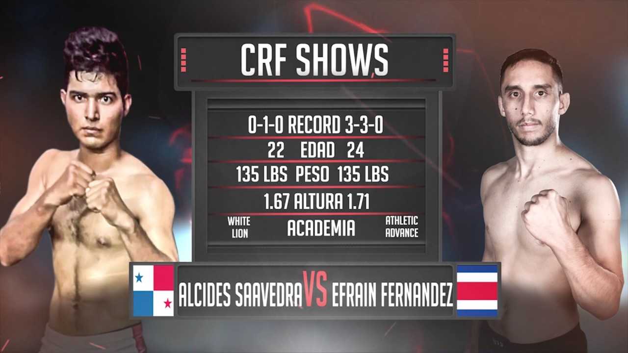 ALCIDES SAAVEDRA vs EFRAIN FERNANDEZ - YouTube