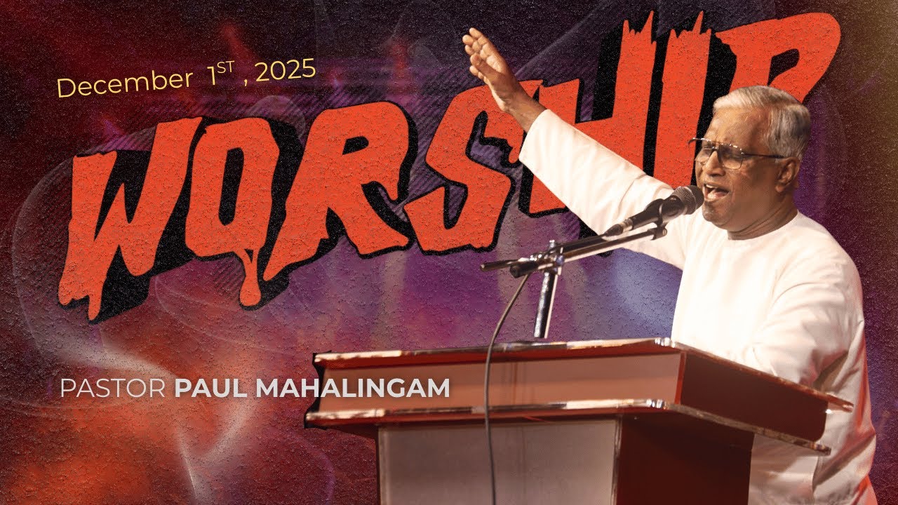 Worship - Pastor Paul Mahalingam - YouTube
