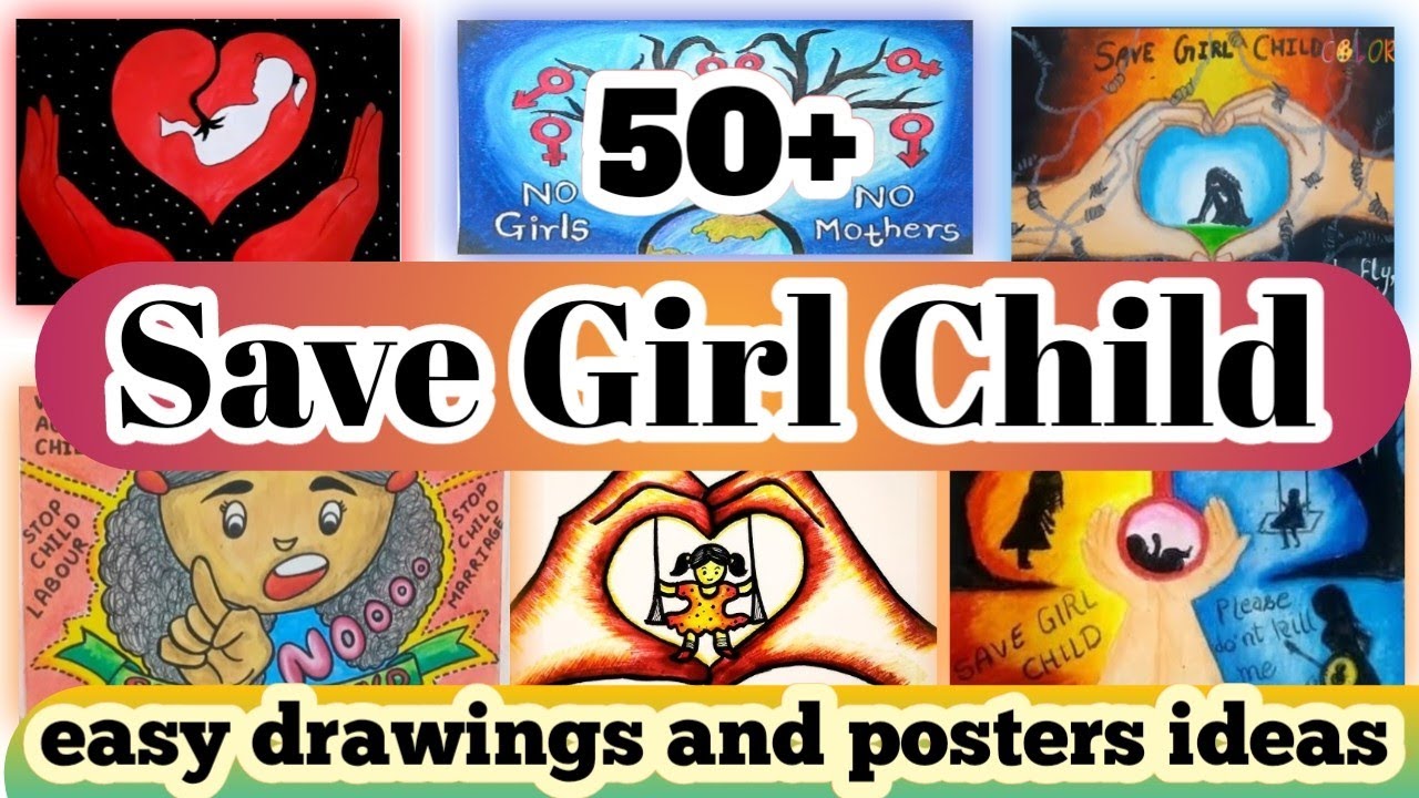 Save Girl Child Posters ideas #11october #savegirlchild # ...