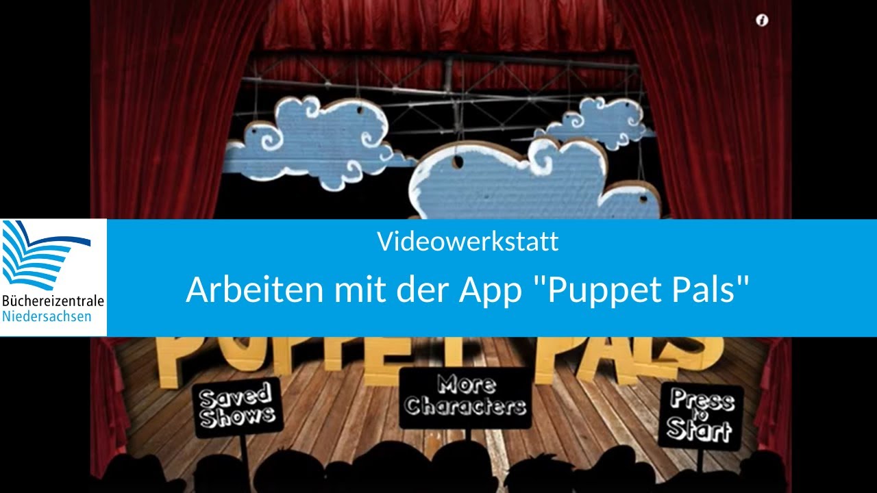 Videowerkstatt: Arbeiten mit der App "Puppet Pals" - YouTube