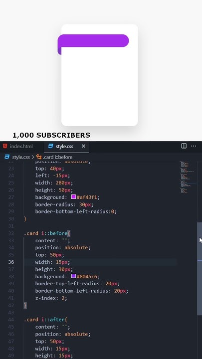Ribbon Shape CSS 🎀 #shorts #css - YouTube
