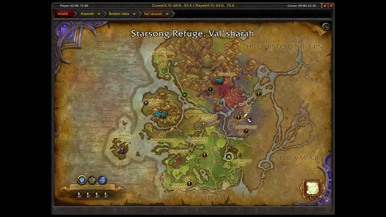 Treasure Chest WoW Val'sharah - YouTube