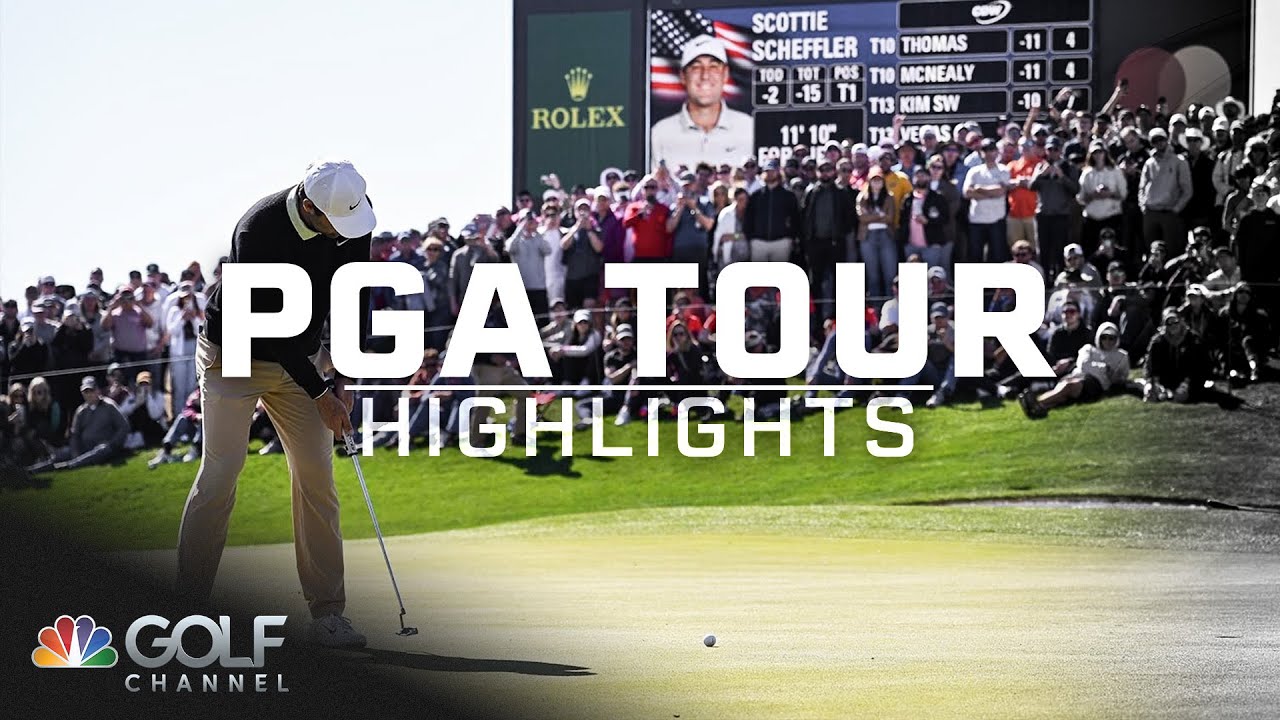 PGA Tour Highlights: WM Phoenix Open, Day 4 | Golf Channel - YouTube