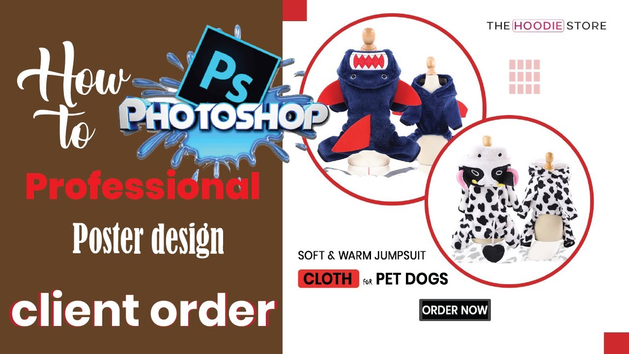 How to make Professional poster design. - YouTube