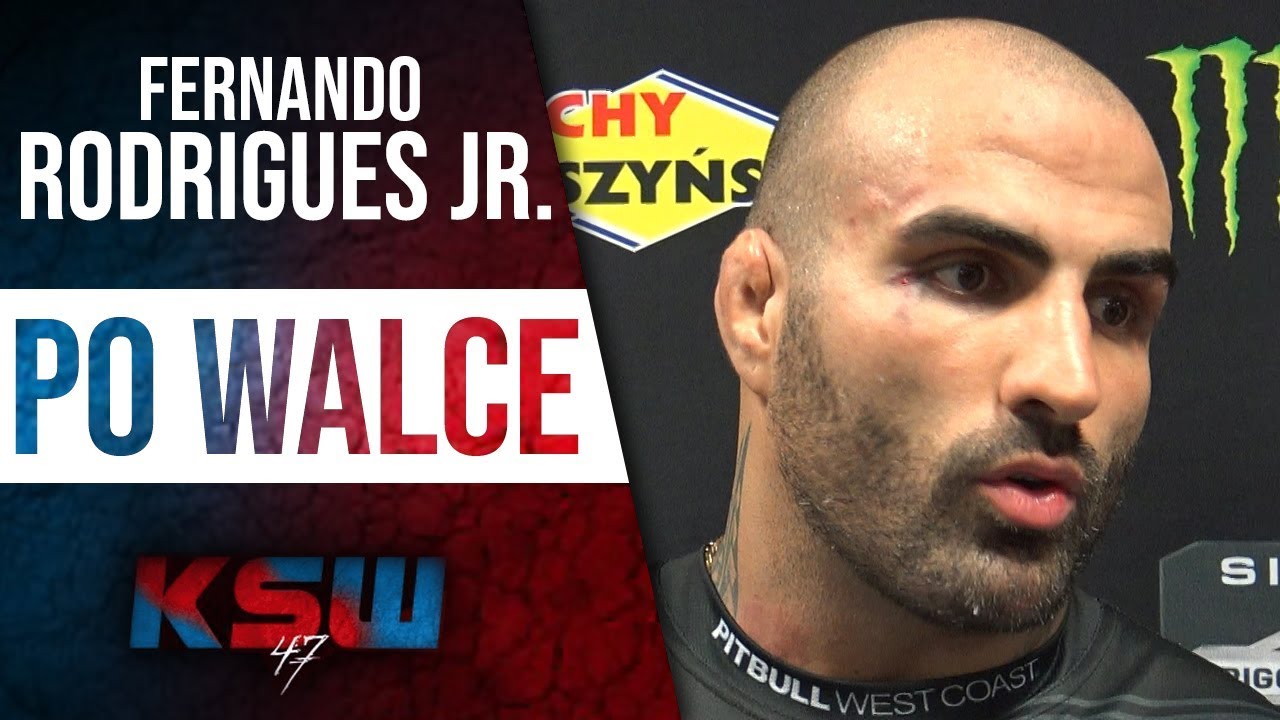 Fernando Rodrigues Jr. po KSW 47 chce rewanżu z Ishim. - YouTube