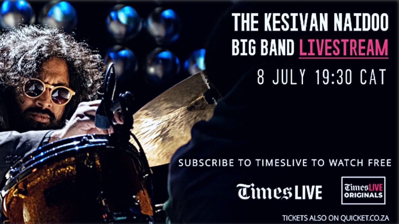 How to watch the Kesivan Naidoo Big Band livestream - YouTube
