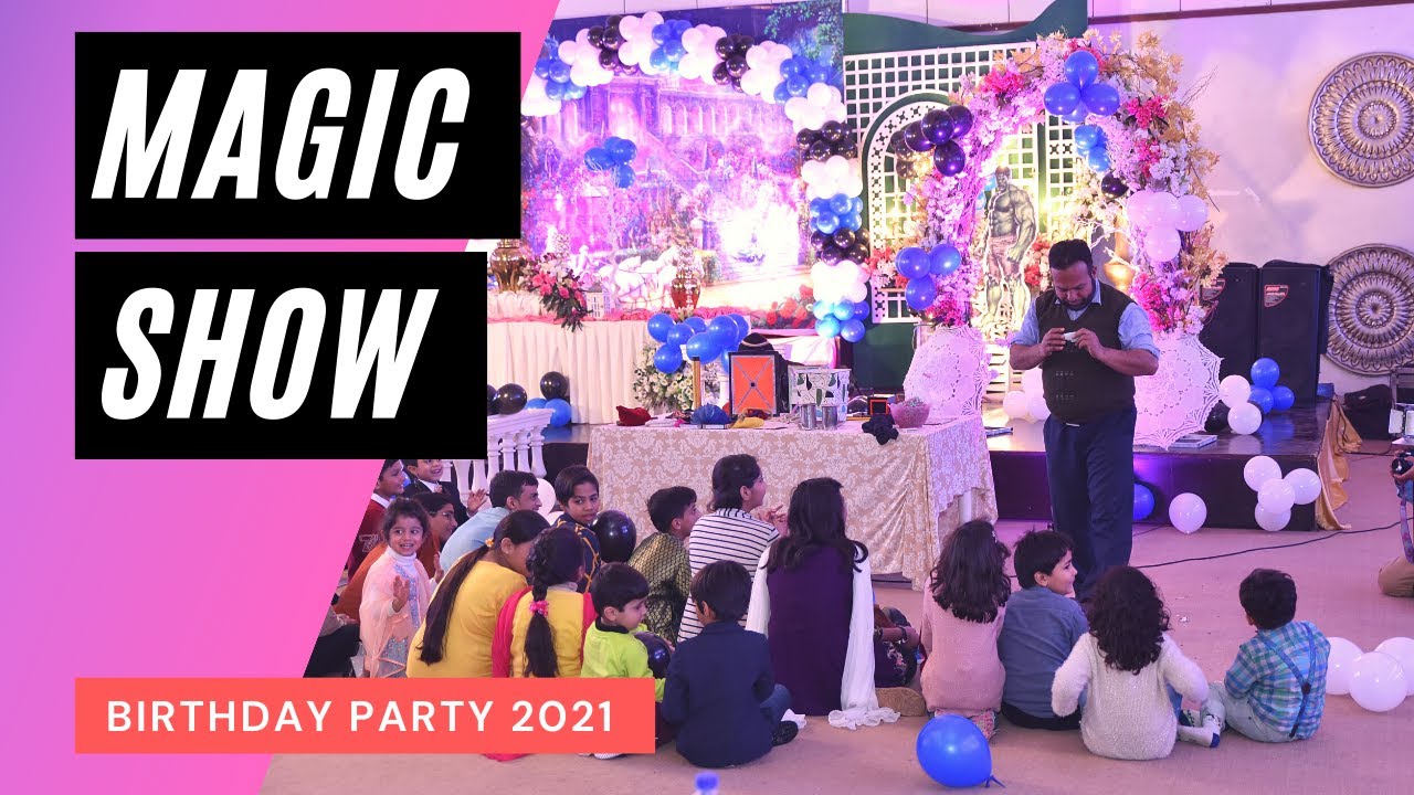 Magic Show for Kids - Birthday Party Magic Show, Birthday Magic Show ...