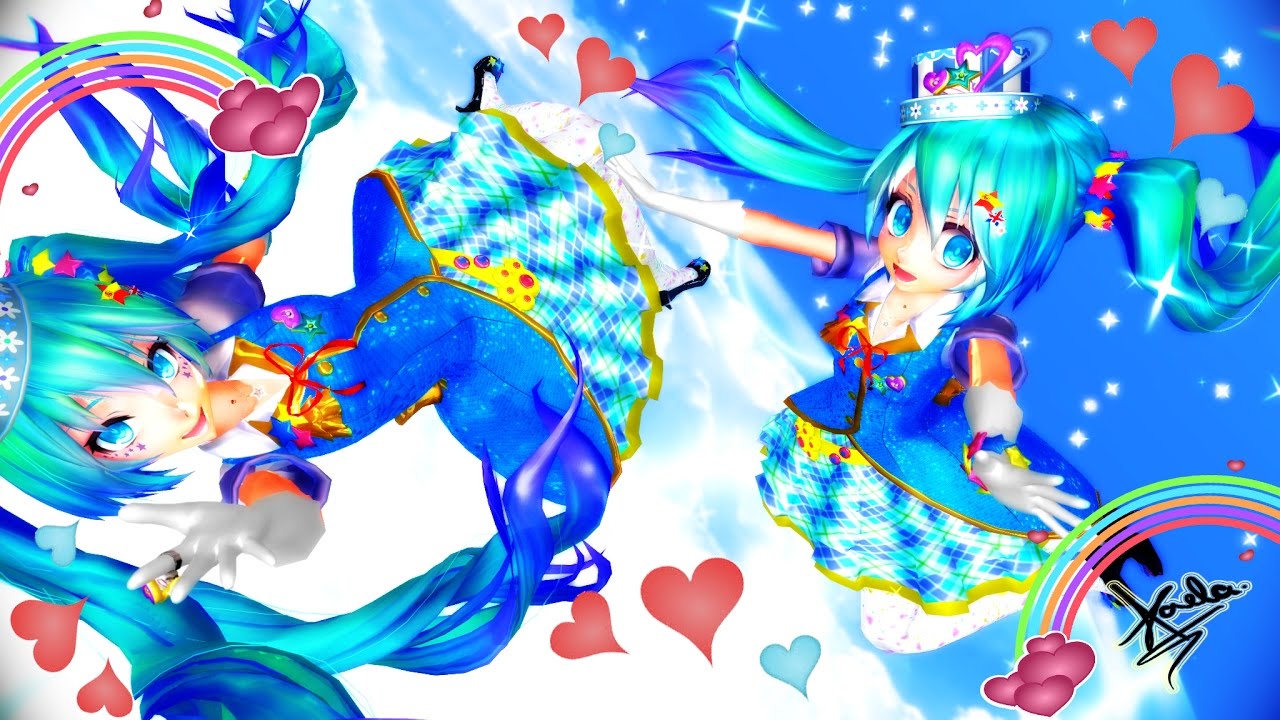 [MMD] Wallpaper - Magical Miku - YouTube