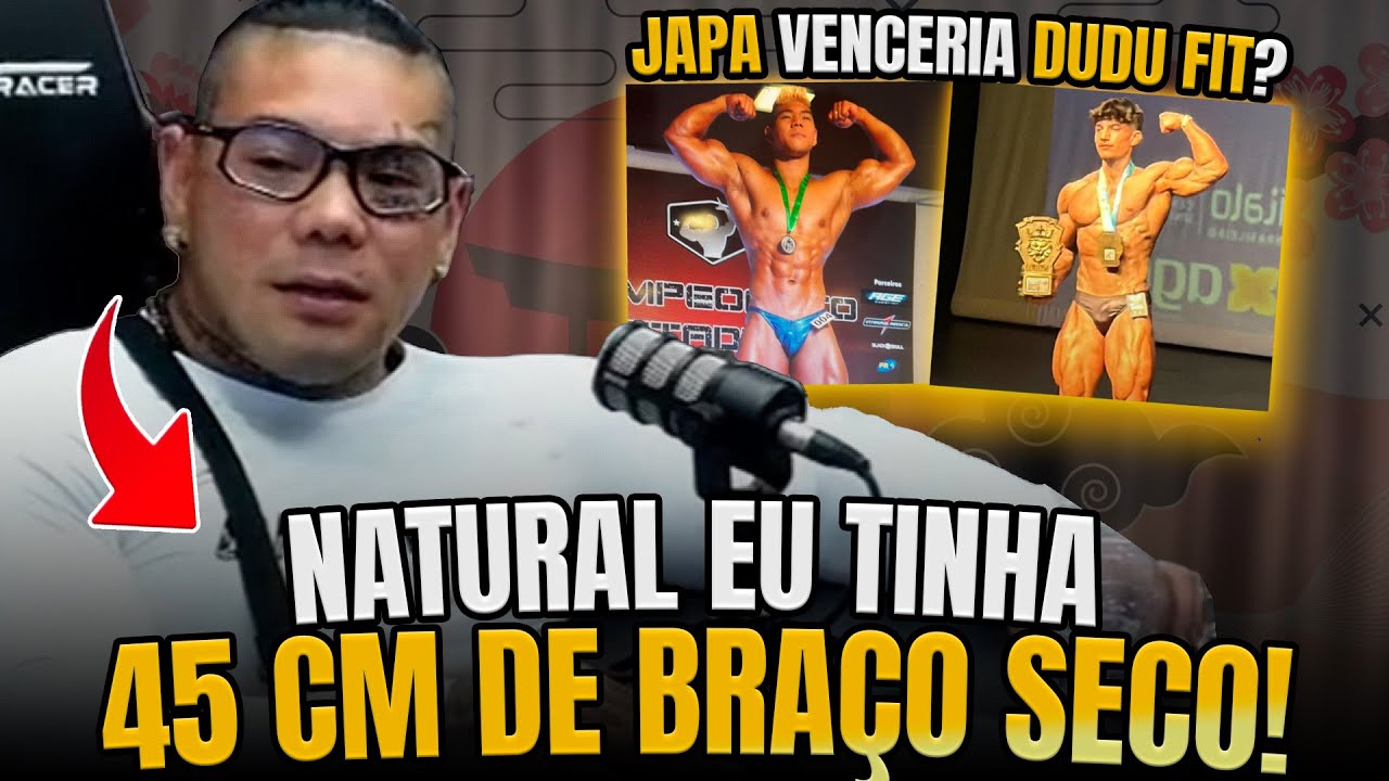 JAPA MORFO IMPRESSIONANTE COM SHAPE NATURAL! ELE VENCERIA DUDU FIT ...