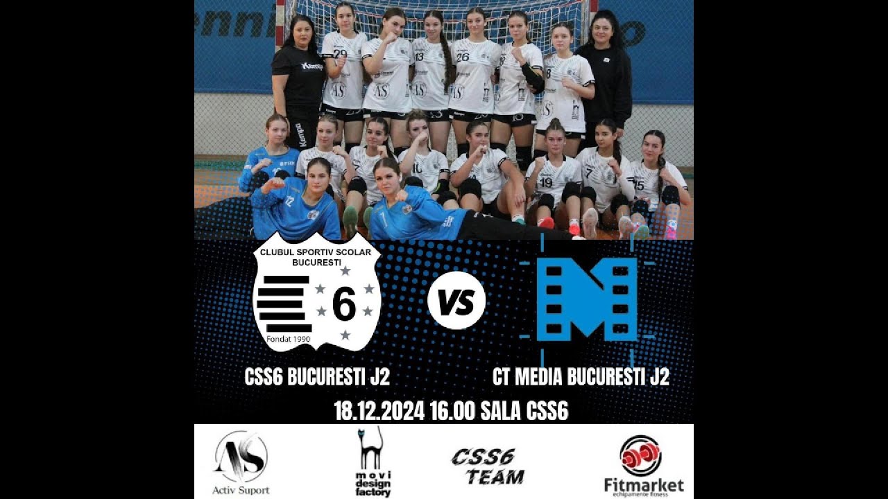 CSS6 Bucuresti - CT Media Bucuresti J2 - 18.12.2024 - YouTube