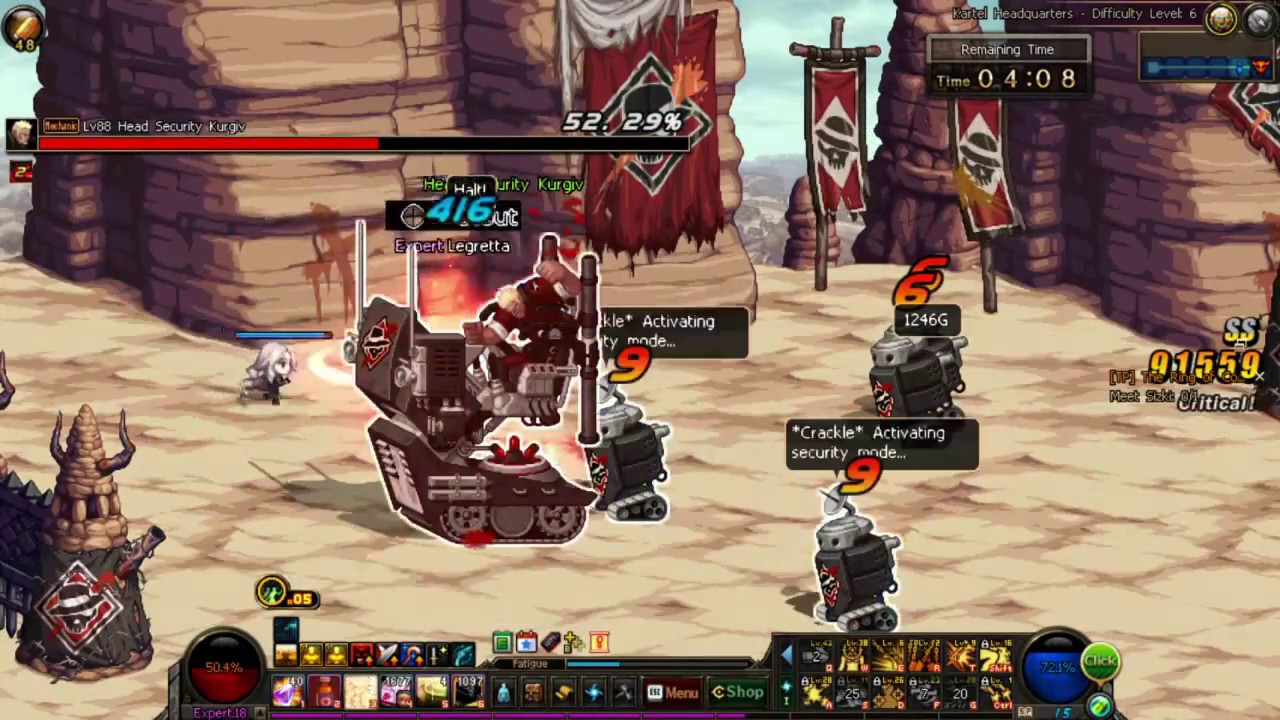 [Dungeon Fighter Online] Female Ranger(Crimson Rose) Demo - Kartel HQ ...