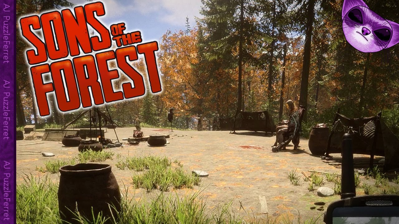 Our first cannibal camp! - Sons of The Forest Ep5 - YouTube