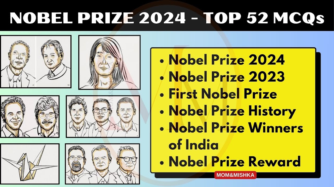 Nobel Prize 2024 Current Affairs - Gk | All Winners of Nobel Prize 2024 ...